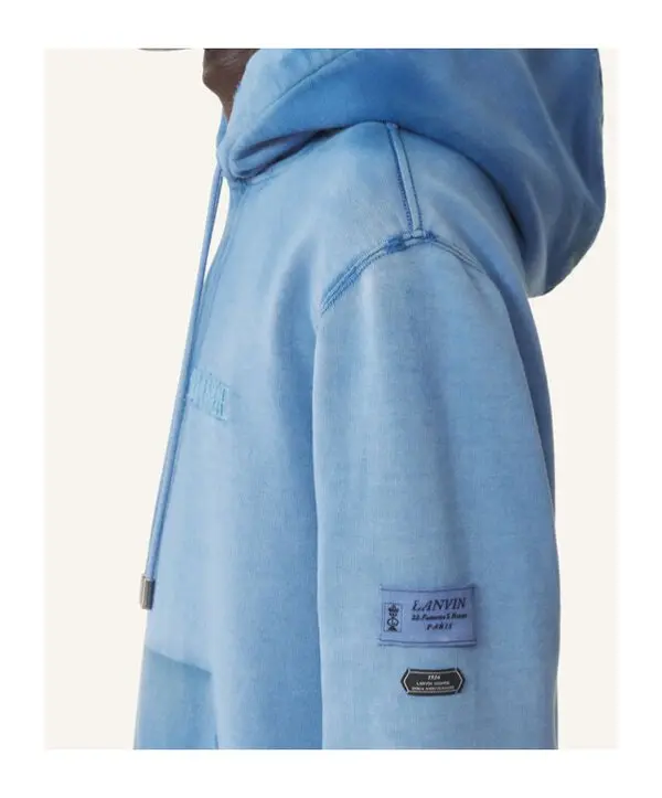 LANVIN Logo Hoodie