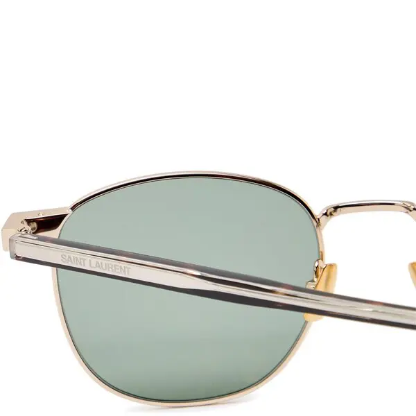 Saint Laurent Thin-frame Square Sunglasses