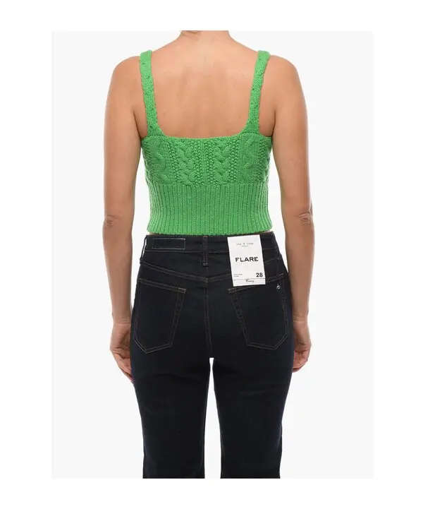Samsøe Samsøe Rib-trimmed Knit Vest