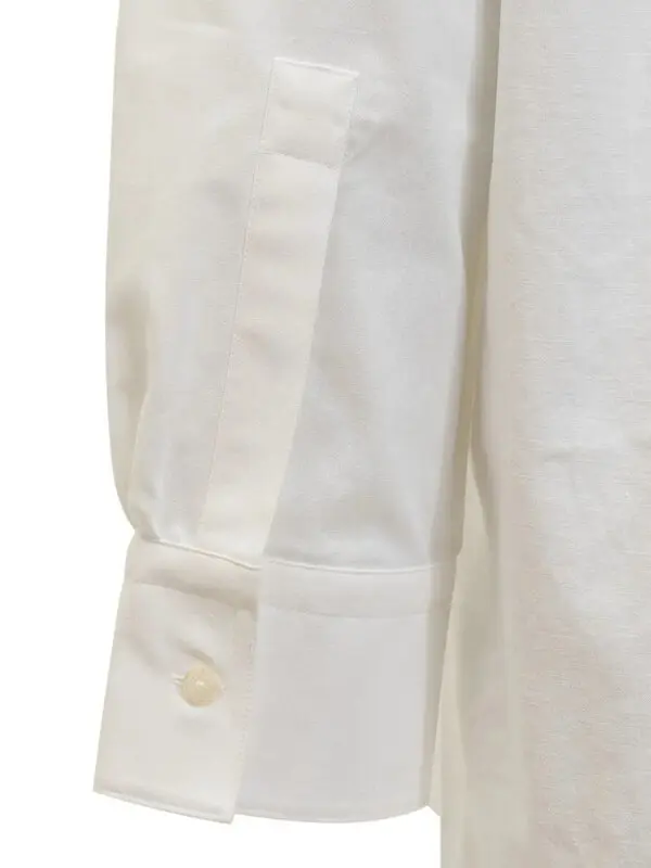 MARINE SERRE Cut-out Embroidered Shirt