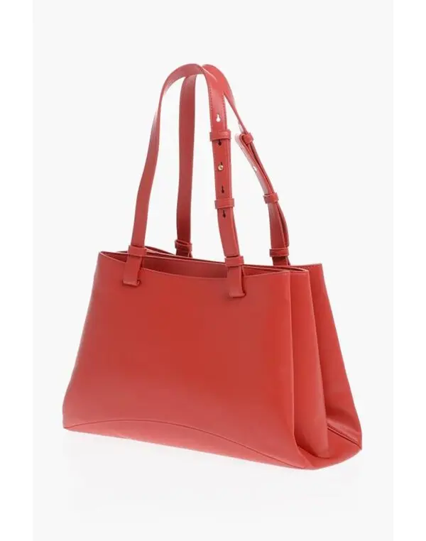 Moschino Logo-plaque Triple-compartment Tote Bag