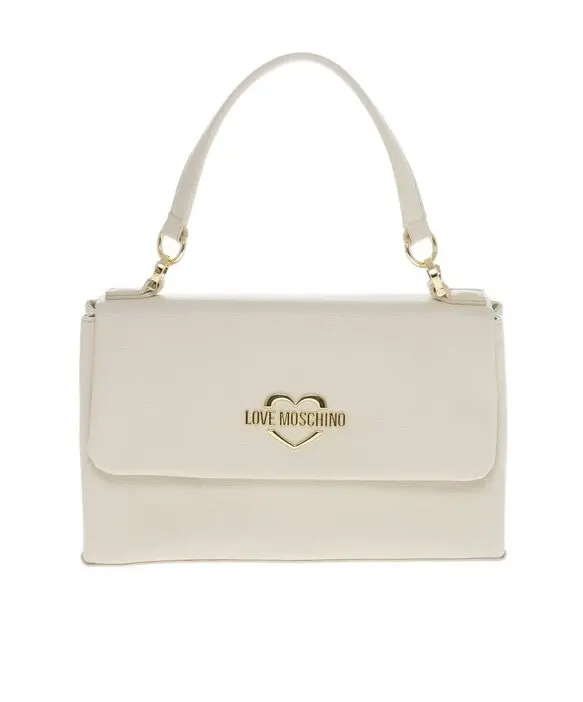 Moschino Rectangular Shoulder Bag - Nude