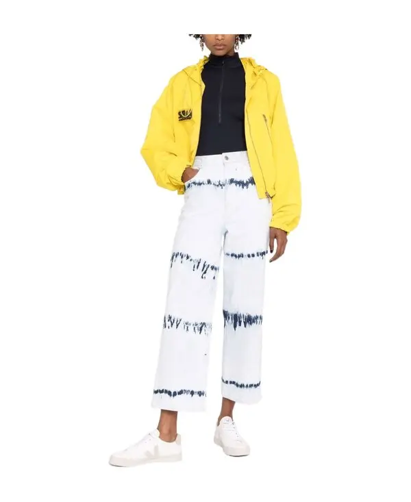 Stella McCartney Tie-dye Cropped Jeans