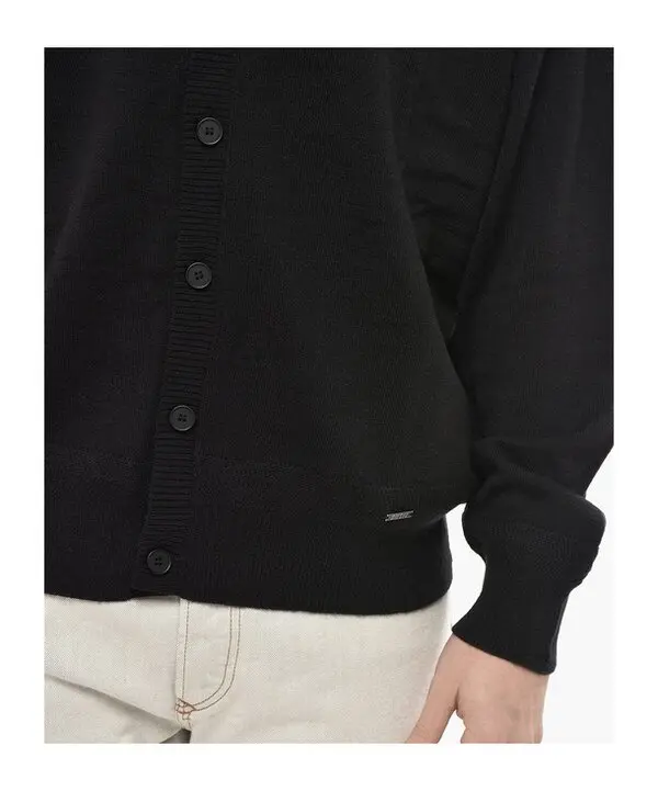 DIESEL® Long-sleeved Knitted Cardigan
