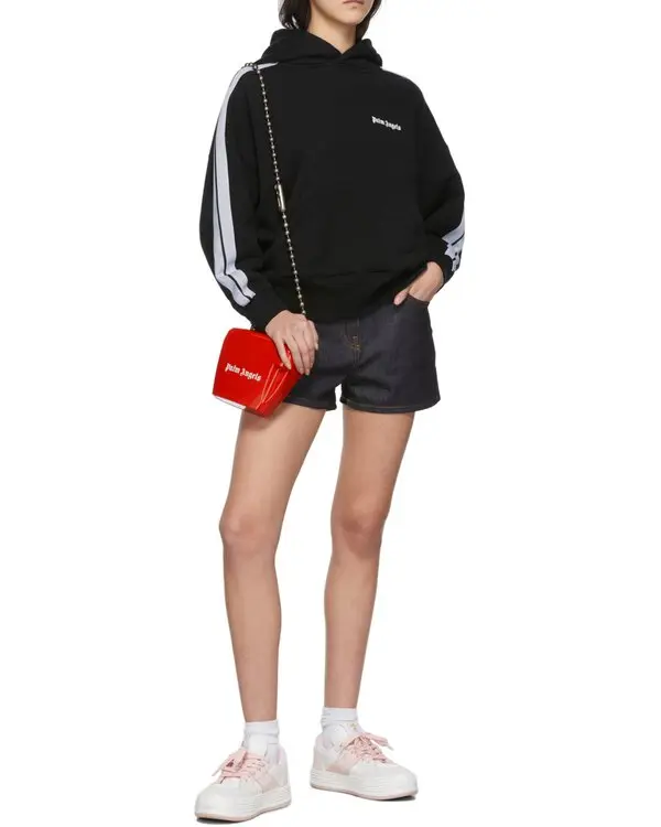 Palm Angels Logo-print Long-sleeve Hoodie