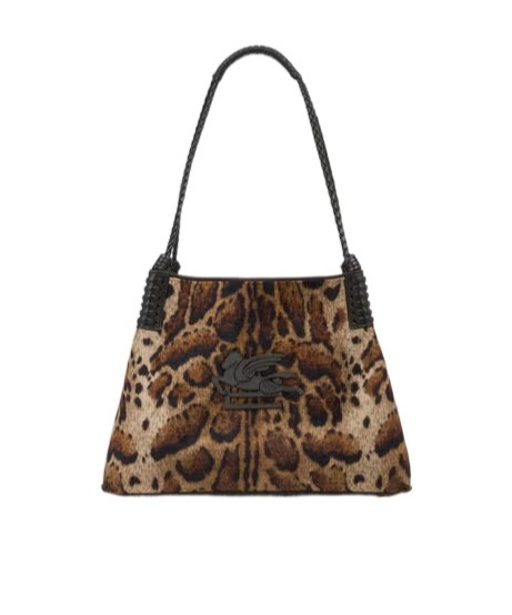 Etro Libra Printed Tote Bag - Brown