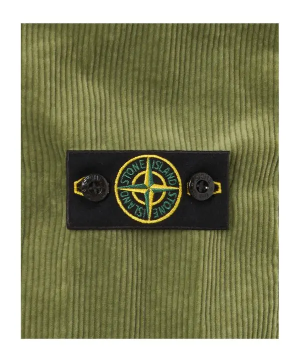 Stone Island Regular-fit Zip-up Overshirt With Chest Pockets
