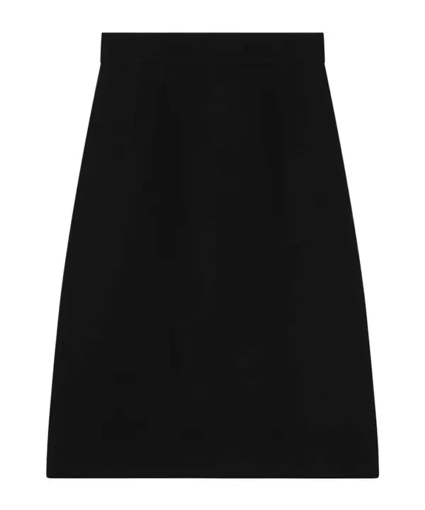Dolce & Gabbana Dolce Gabbana High-waist Midi Skirt - Black