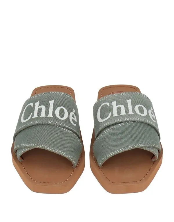 Chloé Two-tone Slippers