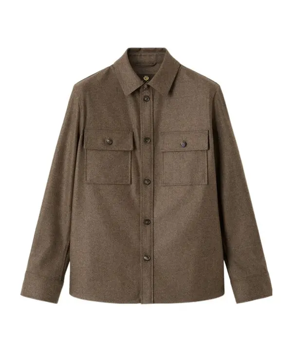 Loro Piana Jim Overshirt - Brown