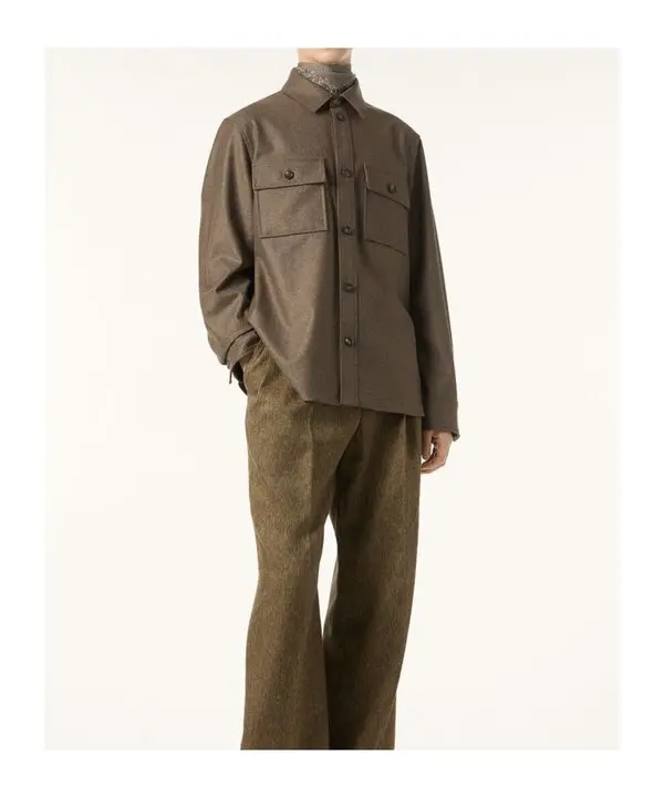 Loro Piana Jim Overshirt - Brown