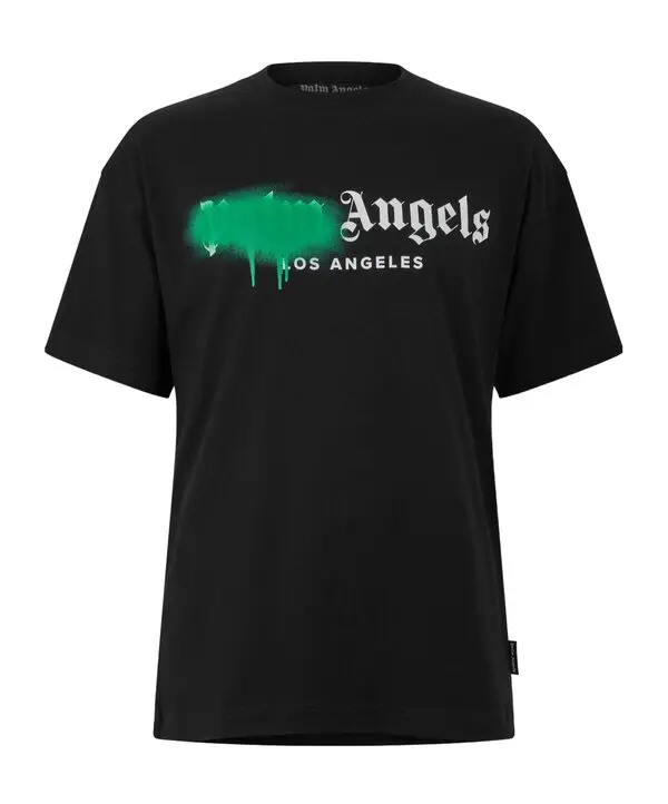 Palm Angels Round-neck Short-sleeved T-shirt