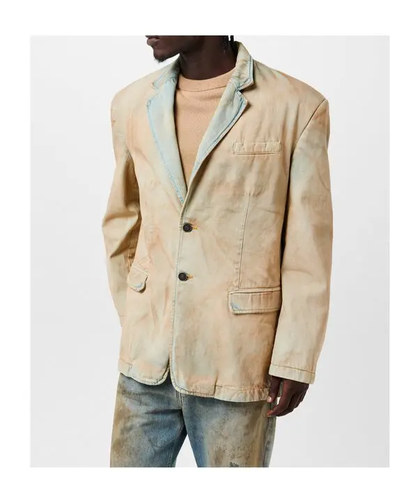 DIESEL® Vintage-style Single-breasted Blazer