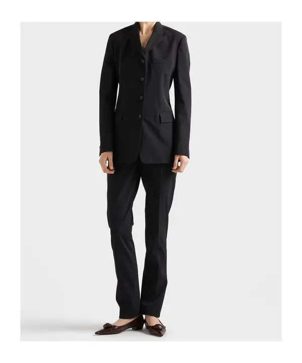 Prada Stretch Technical Fabric Pants