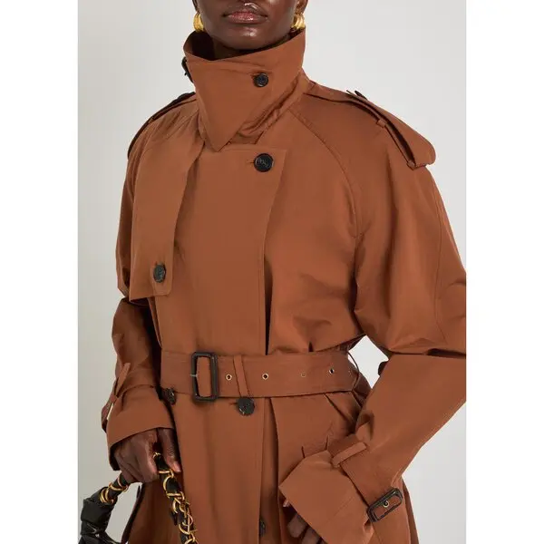Saint Laurent Cotton Trench Coat