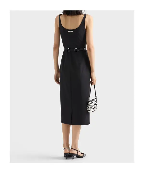 Prada Stretch Technical Fabric Dress