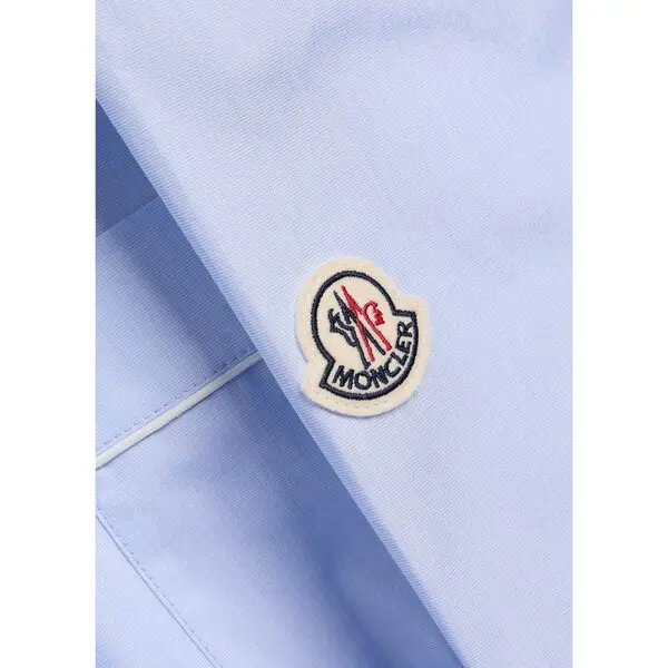 Moncler Notch Collar Long Sleeve Shirt