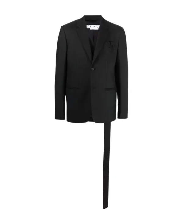 Off-White Double Pap 2butt Drill Relax No Co - Black