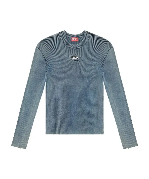 DIESEL® K-darin-a Cut-out Oval-d Jumper - Gray