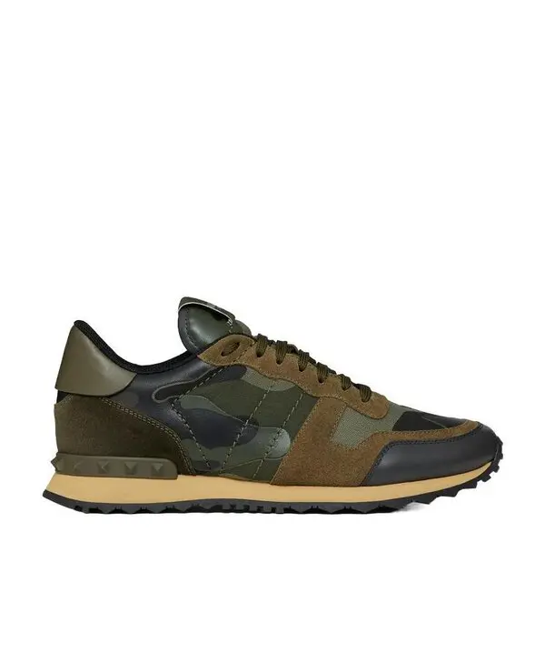 Valentino Garavani Rockrunner Camouflage Sneakers