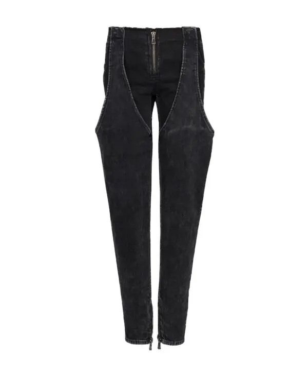 Balmain Low Rise Layered Jeans