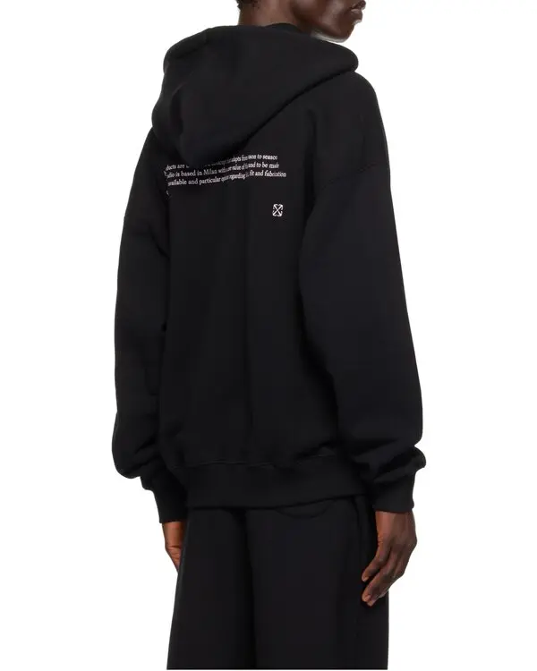Off-White Script Mary Drawstring Hoodie