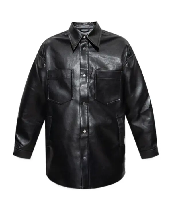 Nanushka Patch Pocket Long-sleeved Overshirt