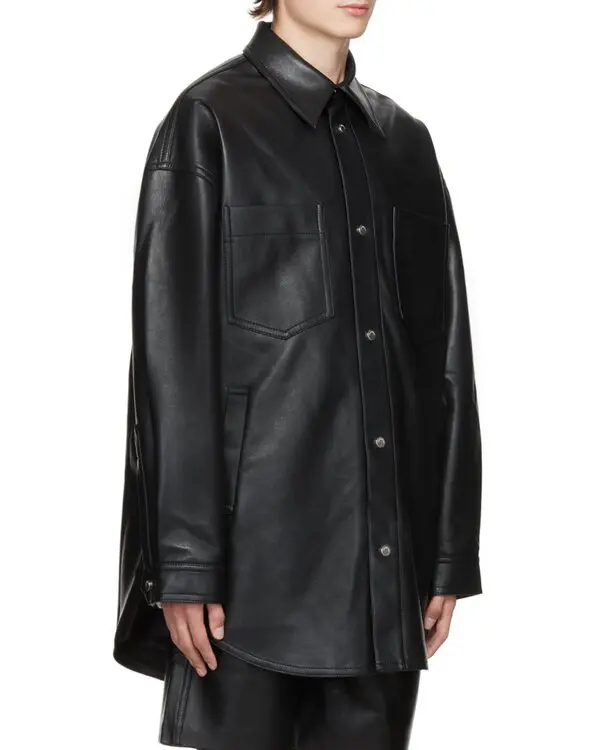 Nanushka Patch Pocket Long-sleeved Overshirt