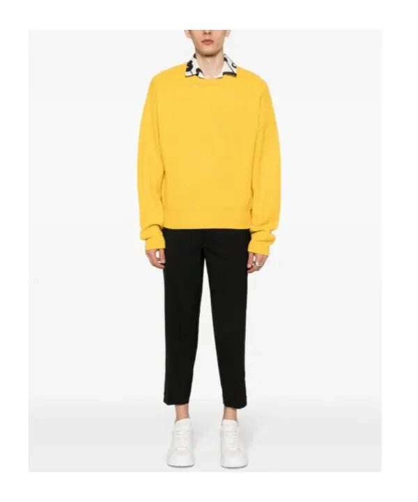 Neil Barrett Barrett Slim Regular Rise Metal Hem Adjuster Trousers