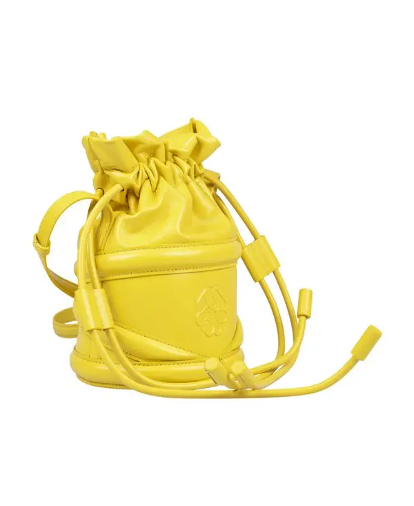 Alexander McQueen Soft Curve Drawstring Bucket Bag