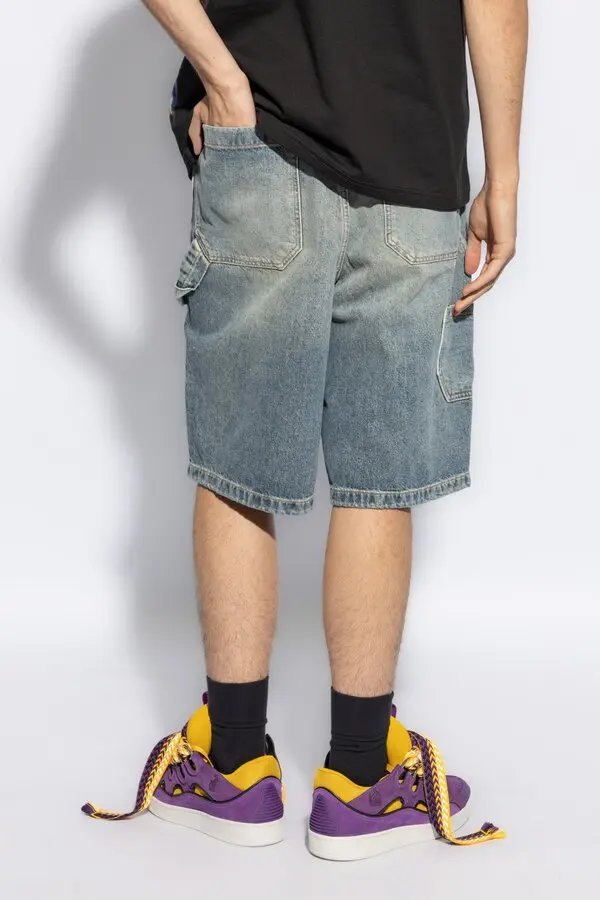 DIESEL® D-livery Mid-waisted Denim Shorts