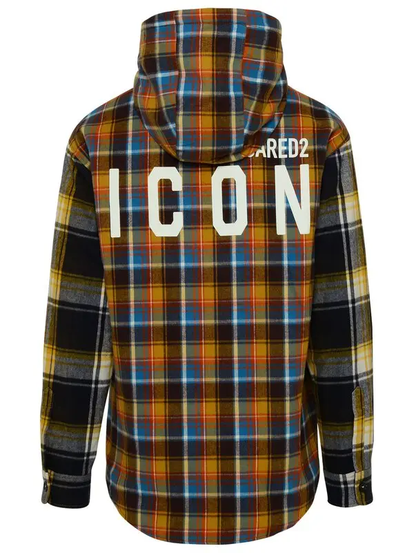Dsquared2 Checked Hooded Jacket