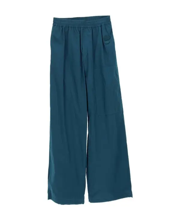 Off-White Elasticated-waist Wide-leg Trousers