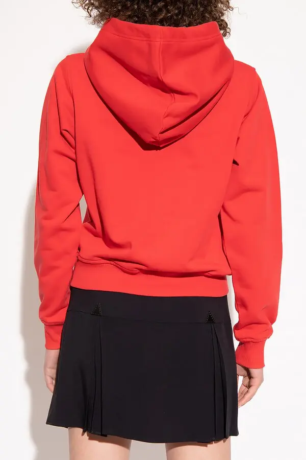 DIESEL® Logo-embroidered Cotton Hoodie