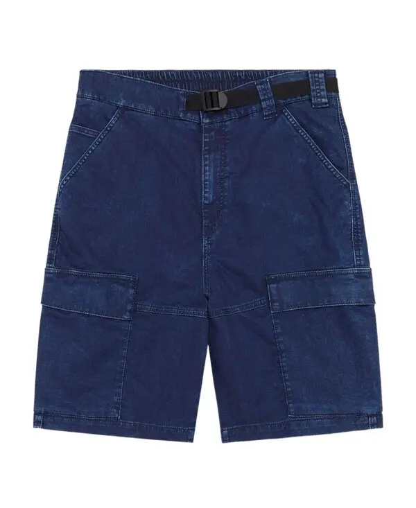 DIESEL® Belted Denim Cargo Shorts