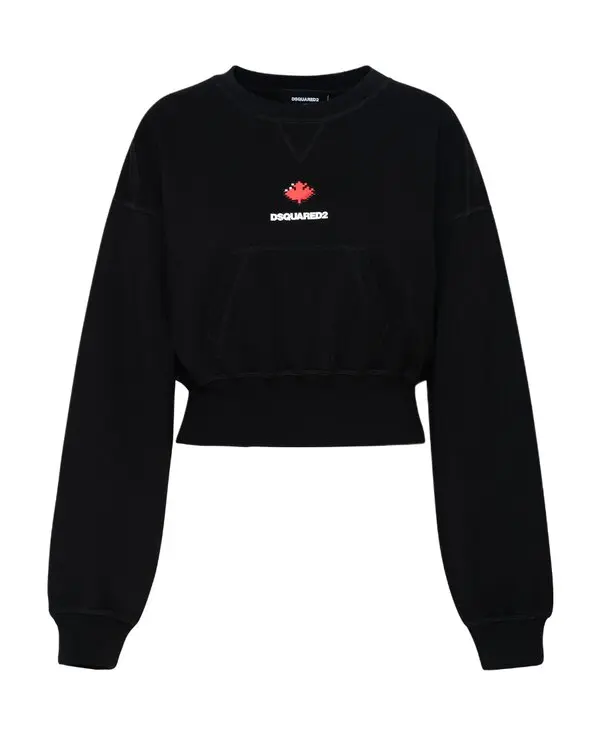 Dsquared2 Logo Printed Crewneck Sweatshirt