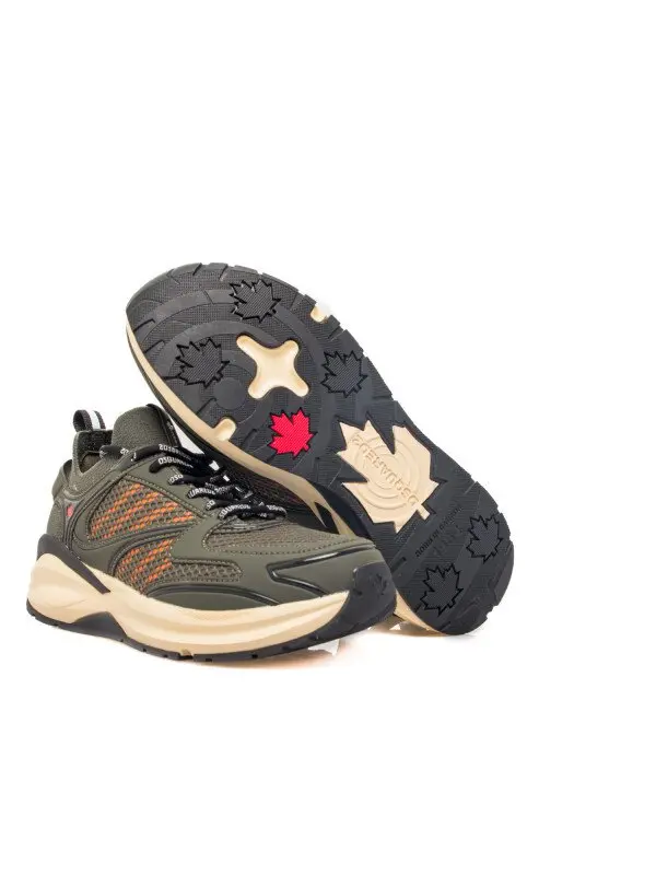 Dsquared2 Dash Panelled Mesh Lace-up Sneakers