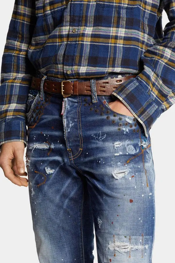 Dsquared2 Distressed Skinny Jeans