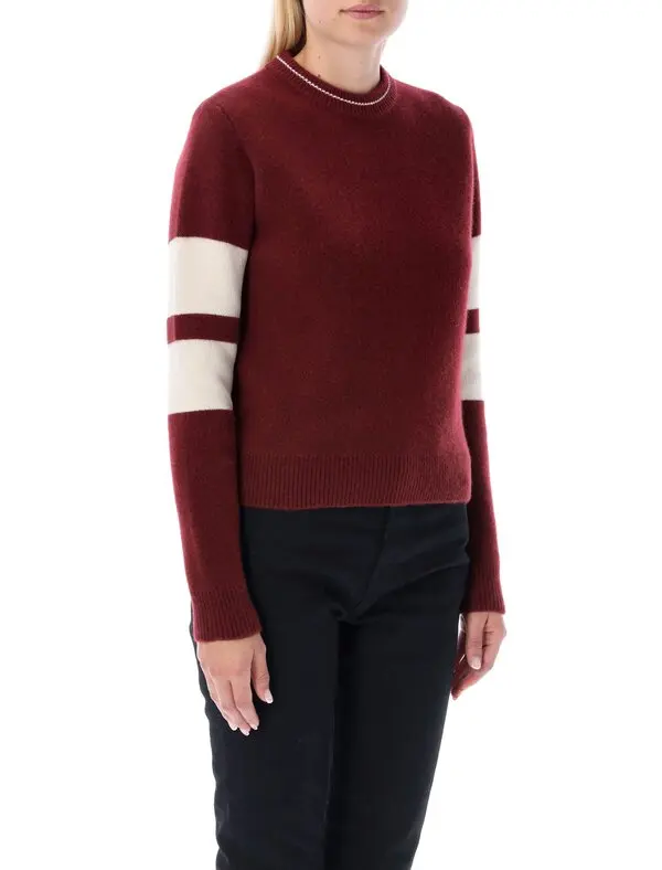 GOLDEN GOOSE Two-tone Knitted Jumper