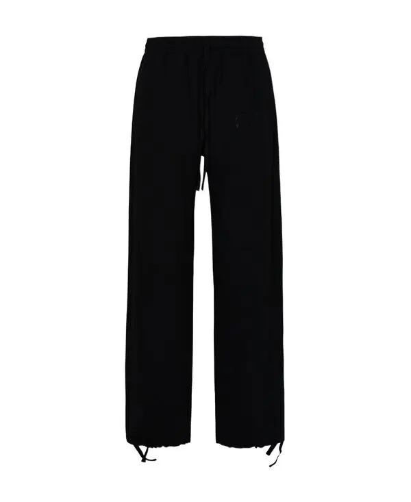 Off-White High Waisted Straight Leg Trousers