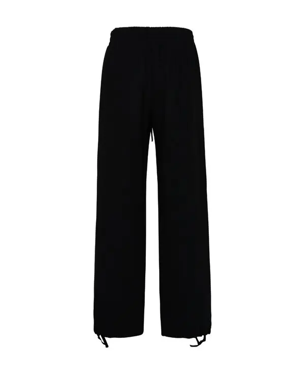 Off-White High Waisted Straight Leg Trousers