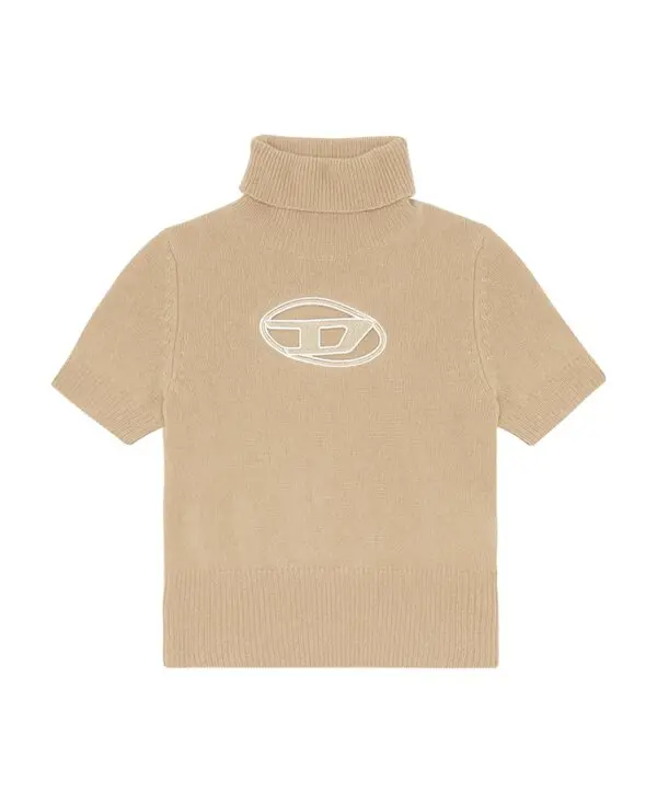 DIESEL® M-argaret Logo-embroidered Sweater
