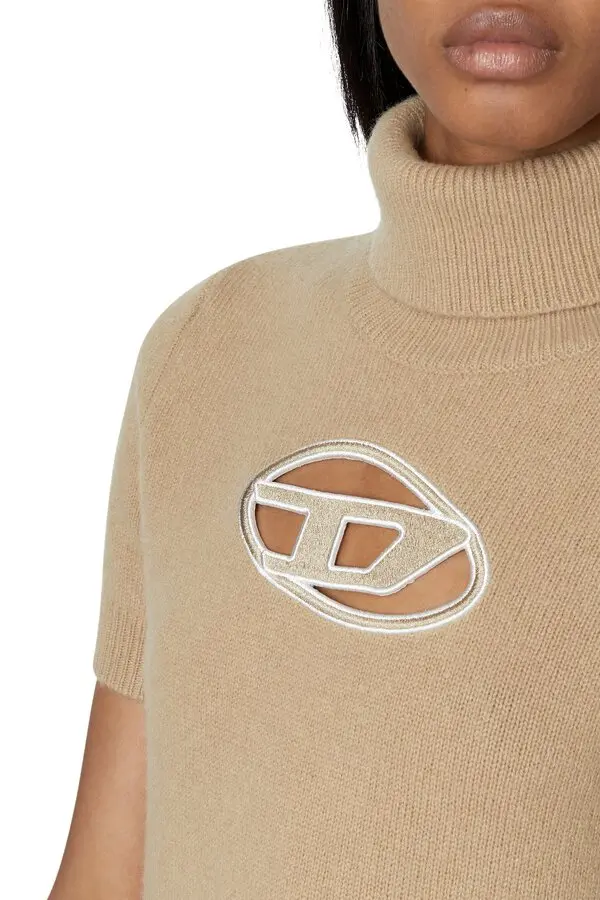 DIESEL® M-argaret Logo-embroidered Sweater