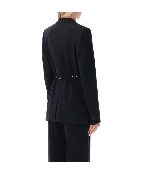 Stella McCartney Jewel-belt Single-breasted Blazer