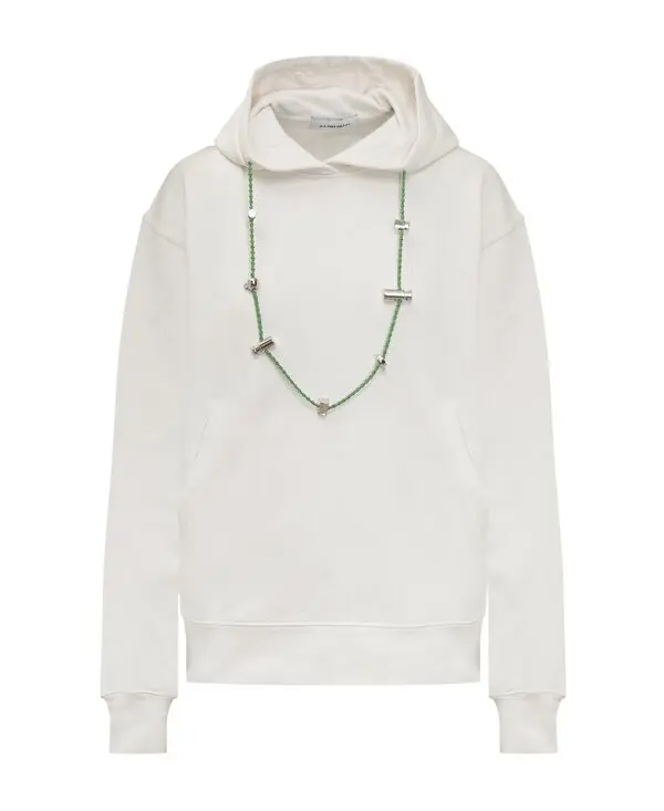 AMBUSH Clip-detail Hoodie - White