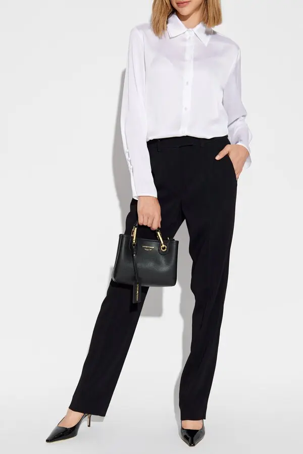 Emporio Armani Creased Trousers