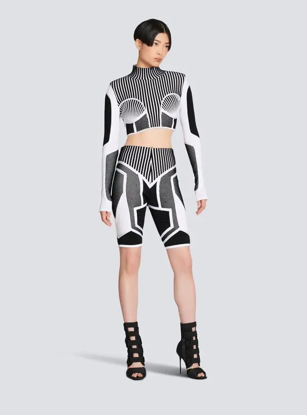 Balmain Knit Cycling Shorts