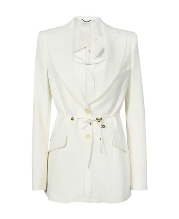 Stella McCartney Belted Single-breasted Blazer