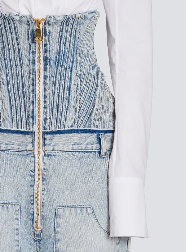 Balmain Cotton Vintage Boyfriend Jeans