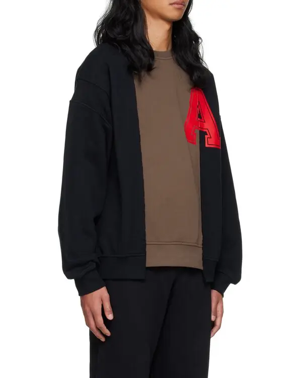 AMBUSH Letter-print Long-sleeve Sweatshirt